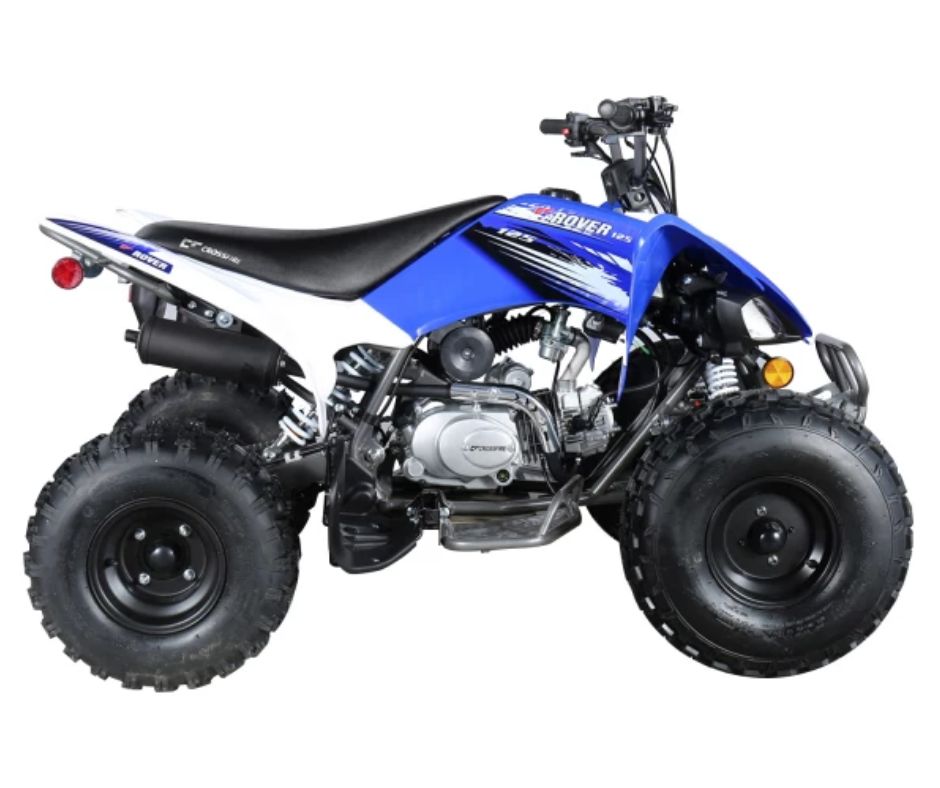 Crossfire Rover 125 125cc Sports Quad Bike - Blue