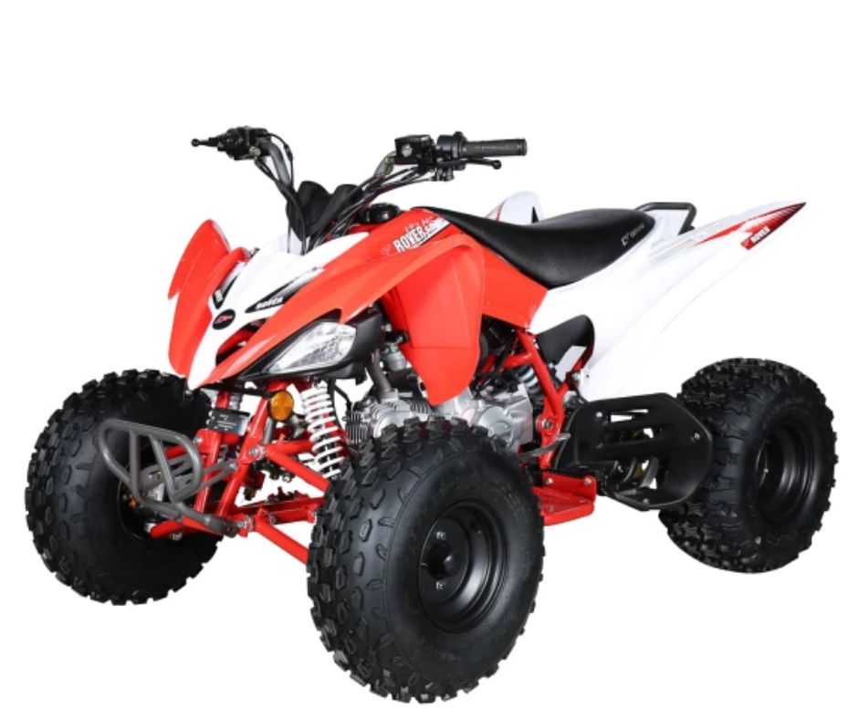 Shop Crossfire Rover 125cc Quad – Red | GMX Motorbikes