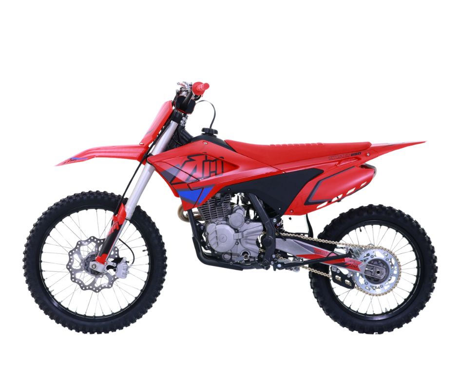 Apollo RFN Thunder 250cc Dirt Bike - Red