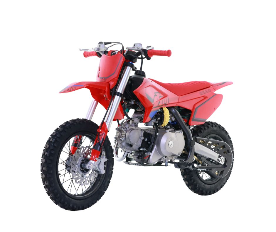 Apollo RFN Thunder 70cc Dirt Bike - Red/Red