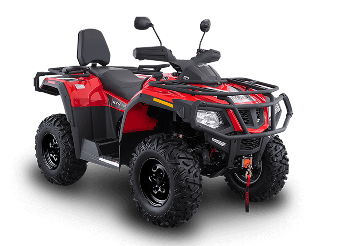Order Crossfire X600 EPS 546cc Farm ATV Quad Bike - Red