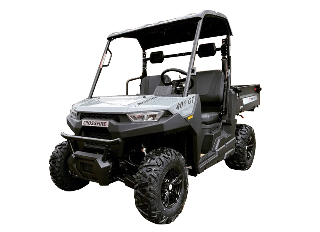Shop Crossfire 400GT UTV – Grey | Farm & Off-Road | GMX