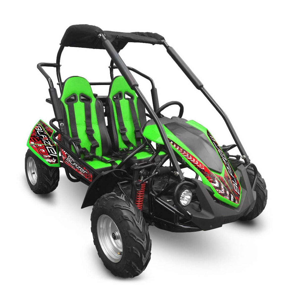 Order Crossfire Blazer 200R Go Kart – Green | GMX Motorbikes