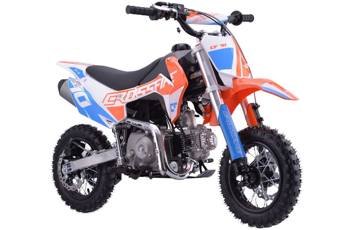 Crossfire CF70 70cc Kids Dirt Bike - Orange | GMX Motorbikes Australia