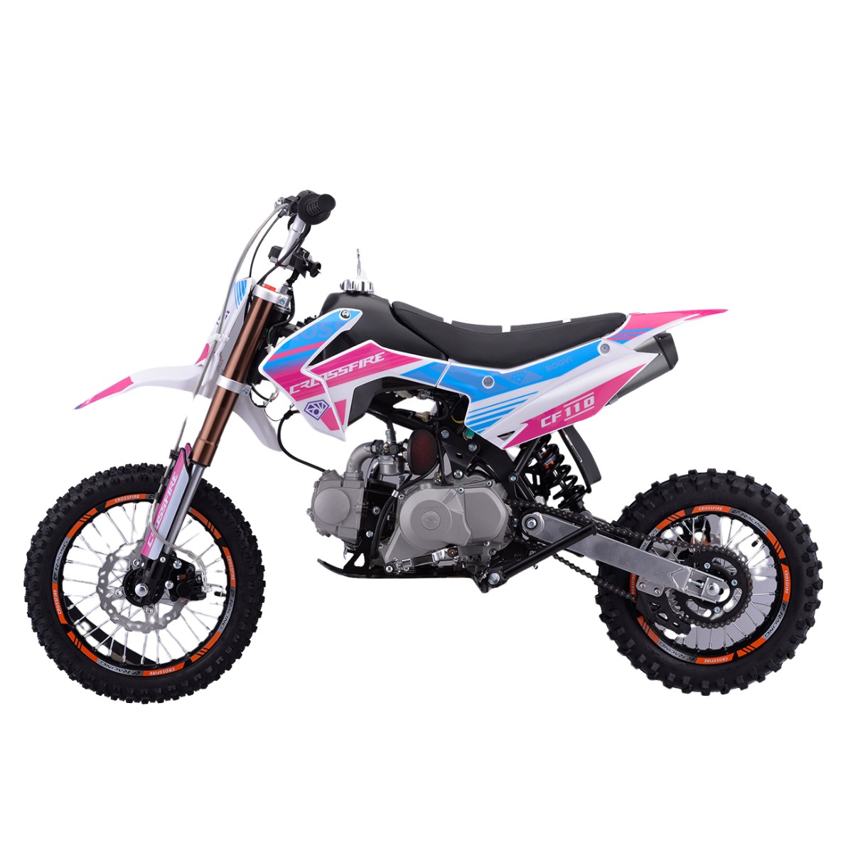 Crossfire CF110 110cc Dirt Bike - Pink | GMX Motorbikes Australia