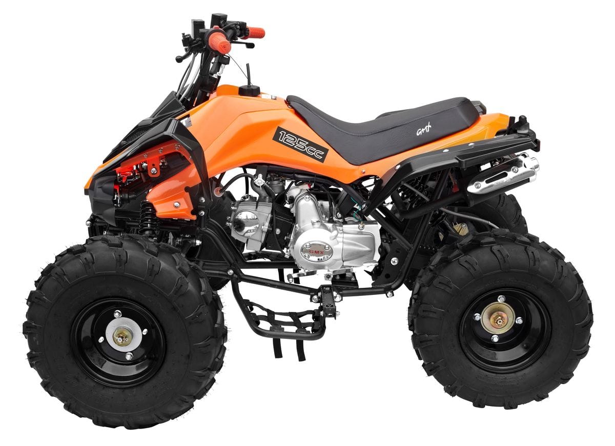 GMX The Beast 125cc Quad – Orange | Tough & Stylish