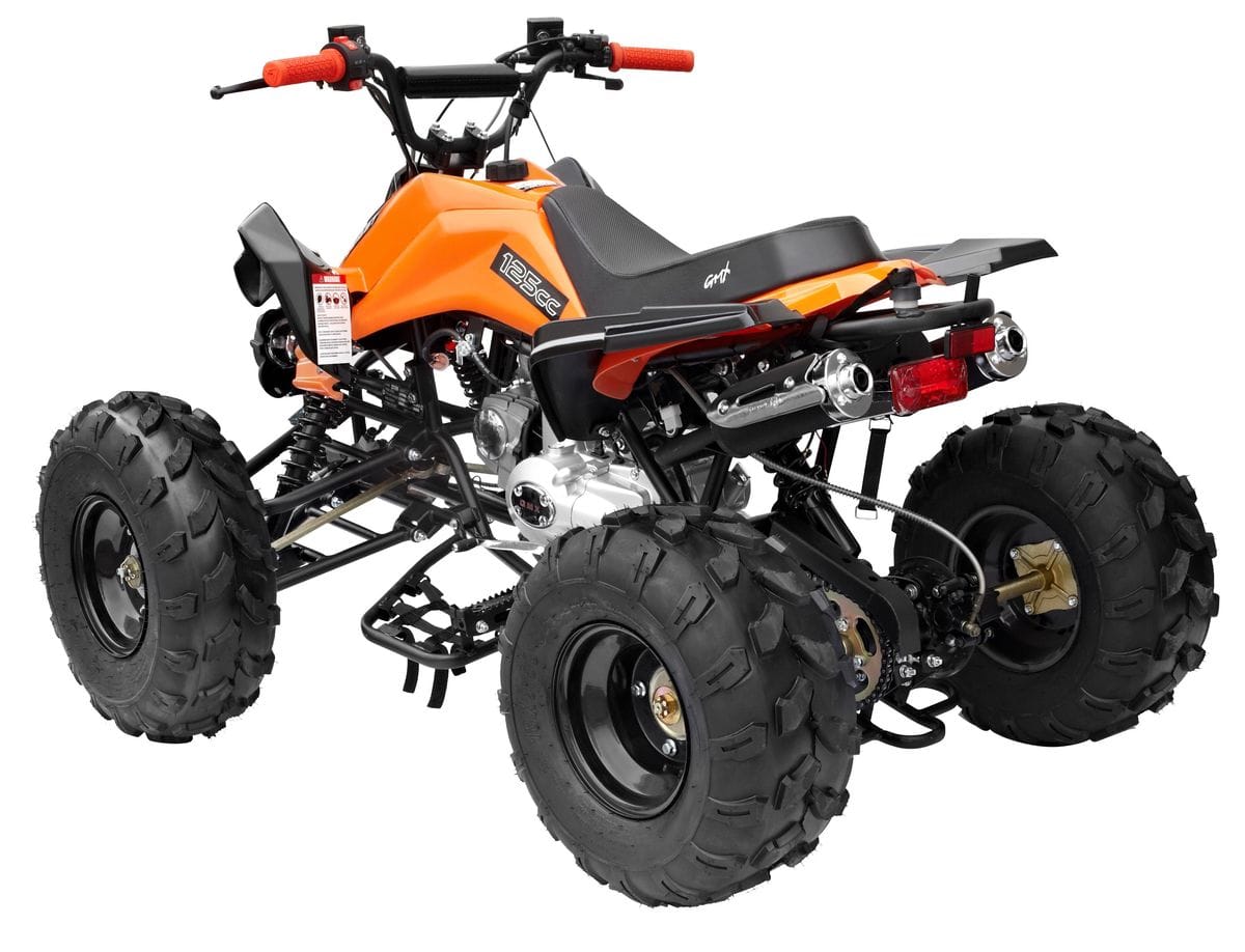 GMX The Beast 125cc Quad – Orange | Tough & Stylish
