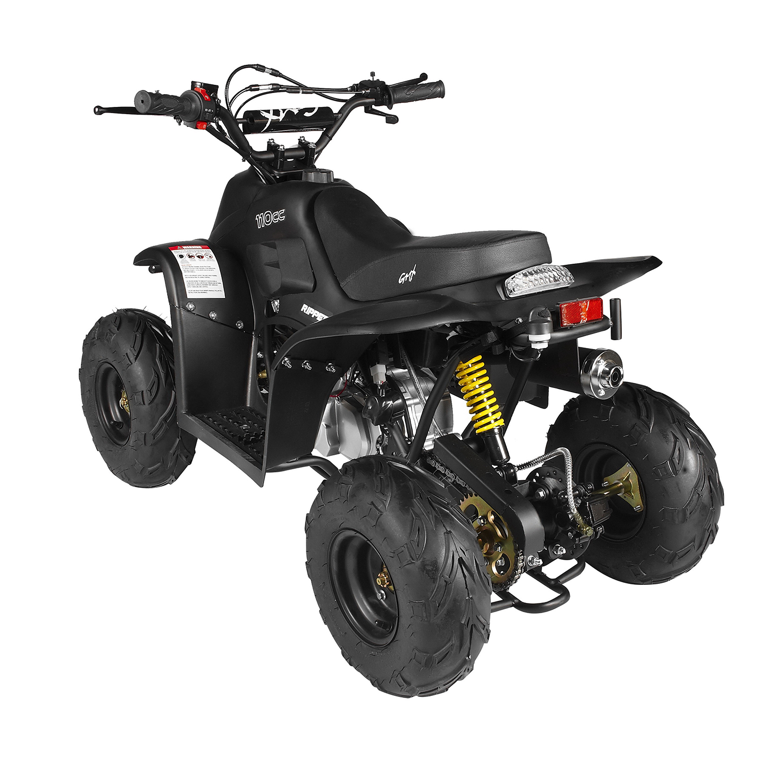 Buy GMX 110cc Ripper-X Junior Kids Quad Bike - Black