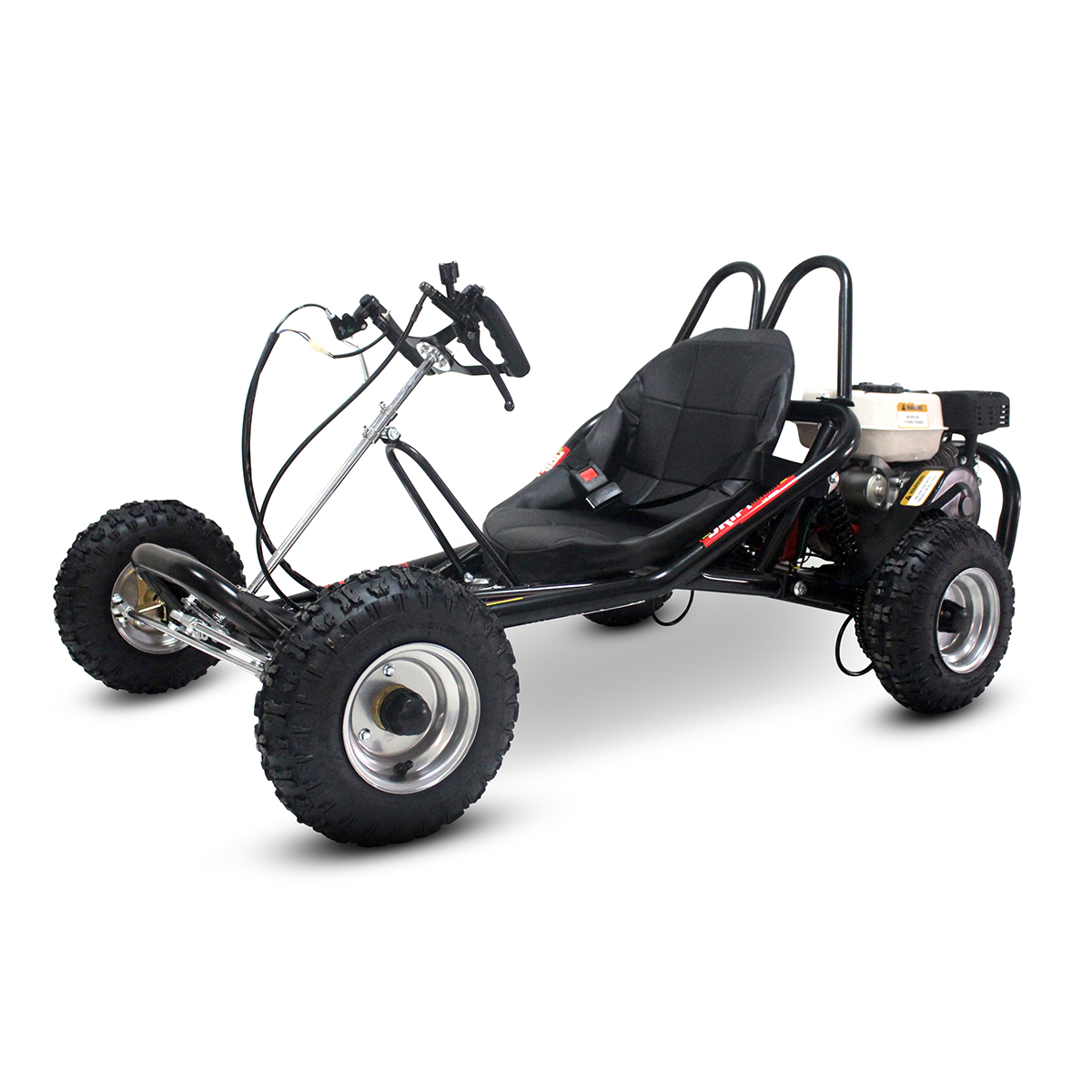 Shop GMX Drift 200cc Go Kart – Black | Electric Start