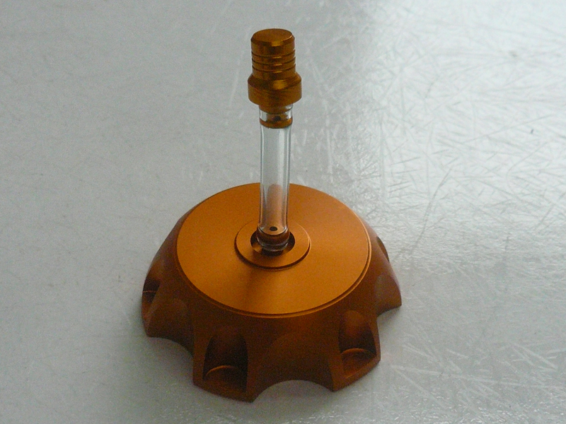 Shop GMX Gold Alloy Fuel Tank Cap for Dirt Bikes